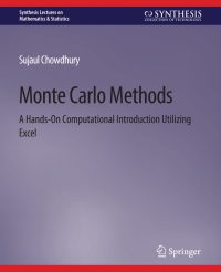 Monte Carlo Methods | 9783031002755, 9783031024290 | VitalSource