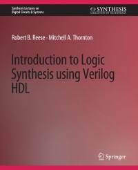 Introduction to Logic Synthesis using Verilog HDL | 9783031797422 ...