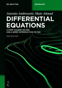 Differential Equations 2nd edition | 9783111185248, 9783111185781 ...