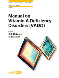 Manual on Vitamin A Deficiency Disorders (VADD) | 9783318021431 ...