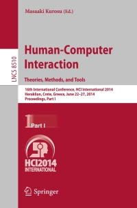 Human-Computer Interaction. Theories, Methods, and Tools ...