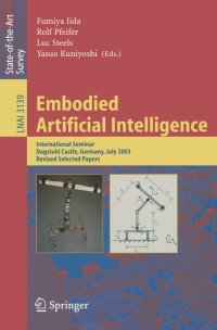 Embodied Artificial Intelligence 1st edition | 9783540224846 ...