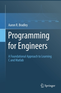 Programming for Engineers | 9783642233029, 9783642233036 | VitalSource