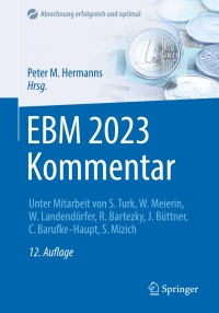 EBM 2023 Kommentar 12th edition | 9783662663998, 9783662664001 ...
