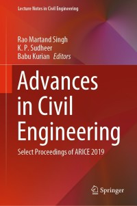 Advances in Civil Engineering 1st edition | 9789811556432 ...