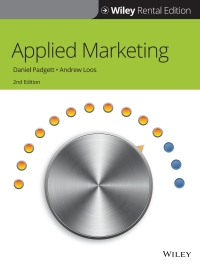 Applied Marketing, Second Edition WileyPLUS Single-term 2nd edition ...