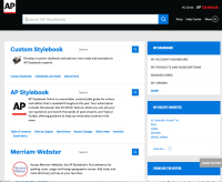 AP Stylebook Online w/ Webster's New World College Dictionary 56th ...