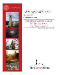 Strategic Management of Technology and Innovation 1st edition ...